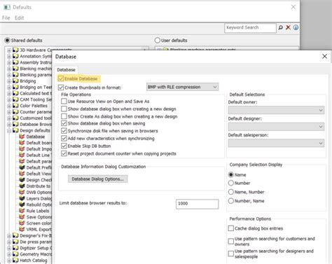 Artioscad New Project And Database Information Options Are Grayed Out