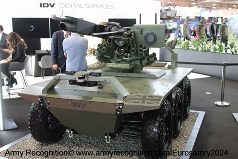 Eurosatory 2024 New Idv Viking Modular Ugv Equipped With Kongsberg And Thales Armaments