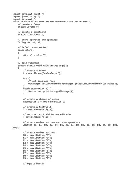 Calculator Pdf Object Computer Science Computer Science