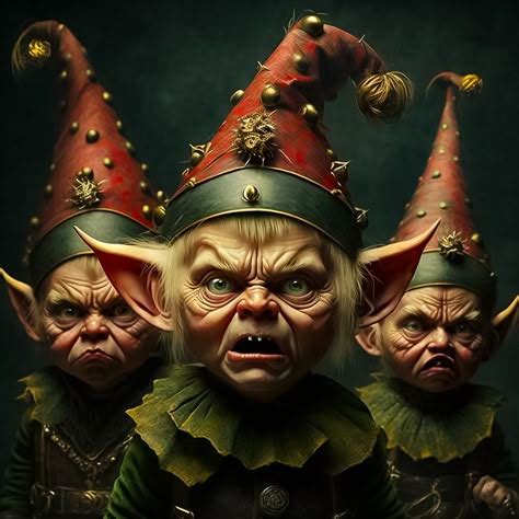 Santas Evil Elf Scary Christmas Christmas Horror Creepy Christmas