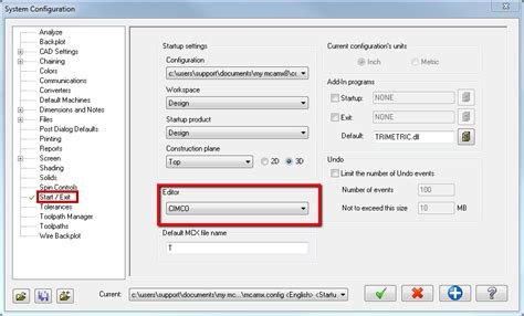 Setting Default Editor Mastercam Post To In House Solutions