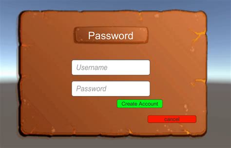 Usernamepassword System In Unity Chad Gutterman Medium