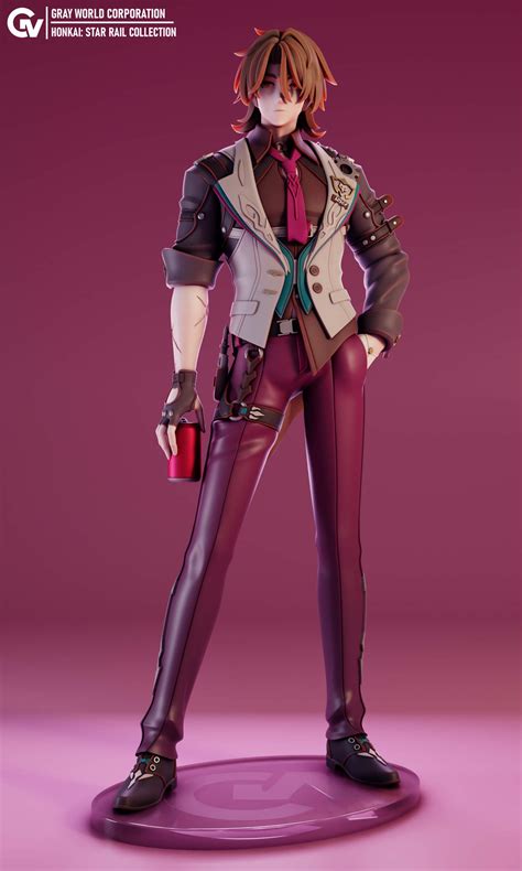 Gallagher Honkai Star Rail 3d Model By Gray World Corporation