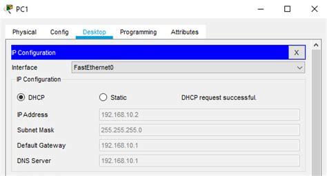 Lab 9 Dhcp Server On Multilayer Switch