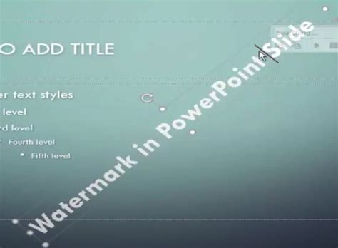Как убрать логотип в презентации Powerpoint