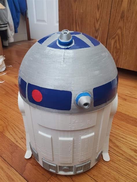 3d Printed Obstacle Avoiding R2d2 Using An Arduino Uno In 13 Steps 13