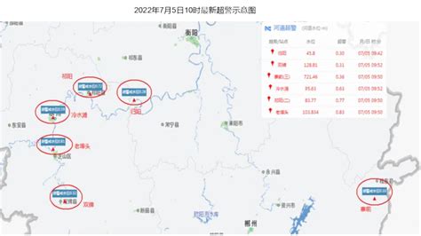 湘江2022年第3号洪水形成 大河新闻