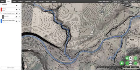 Contour Map Generator Create From Built In US Elevation Data Equator