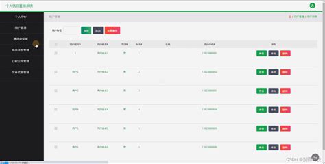 Java毕设项目个人信息管理系统（javavuemybatismavenmysql）个人信息管理系统java连接数据库 Csdn博客