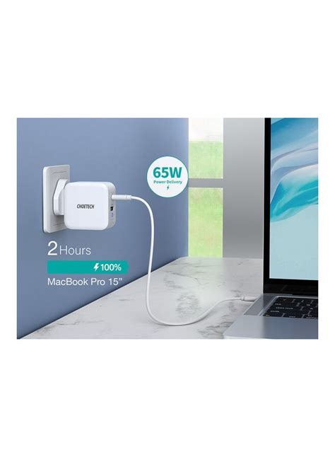 Buy Online Choetech Usb C Pd Port And Usb A Ports Wall Charger W White In Uae Dubuy Com