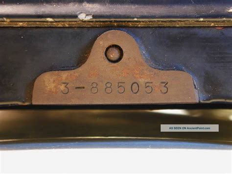 Vintage Burroughs Class 3 9 Column Printing Adding Machine Serial 3 885053