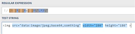 Regex Regular Expression Failed To Find The First Matching