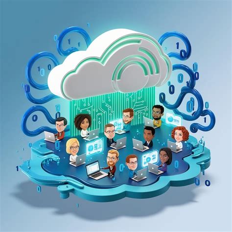 Protects Data Technology And Big Data Processing And Cloud Computer