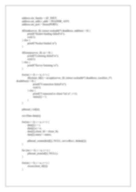 SOLUTION Multichat Implementation Using Socket Programming Studypool