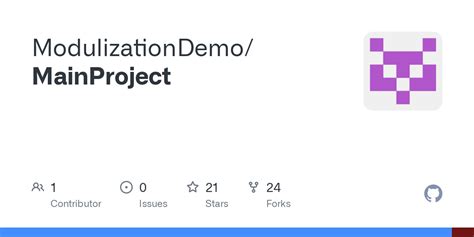 GitHub ModulizationDemo MainProject