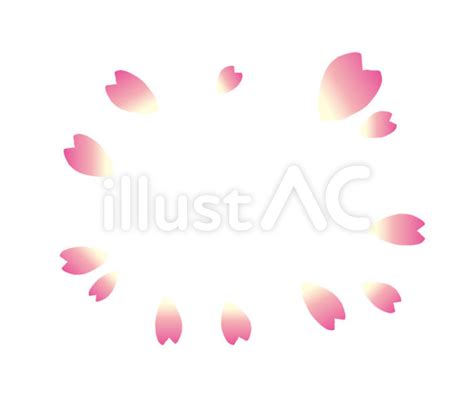 免费矢量 櫻花框架