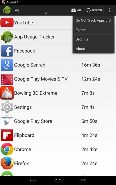 App Usage Tracker Apk สำหรับ Android ดาวน์โหลด