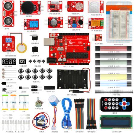 Hobbytronics SUPER STARTER KIT ARDUINO UNO R