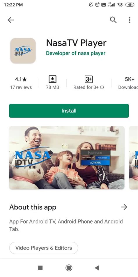 NASA IPTV For Android Firestick Smart TV How To Install And Use