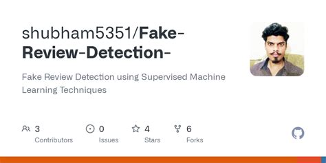 GitHub Shubham5351 Fake Review Detection Fake Review Detection