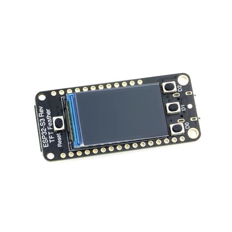 ESP32 S3 Reverse TFT Feather WiFi And BLE Module With ESP32 S3 Chip