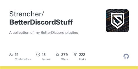 Github Strencher Betterdiscordstuff A Collection Of My Betterdiscord Plugins