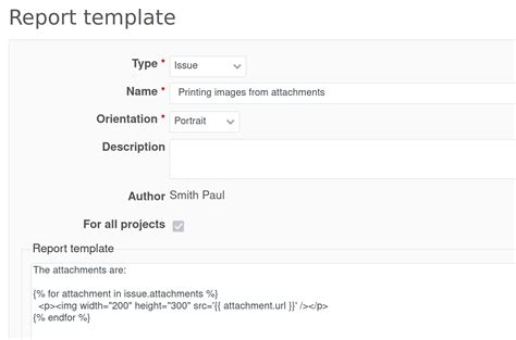 How To Print Issue Attachment Images Reporter Plugin Documentation