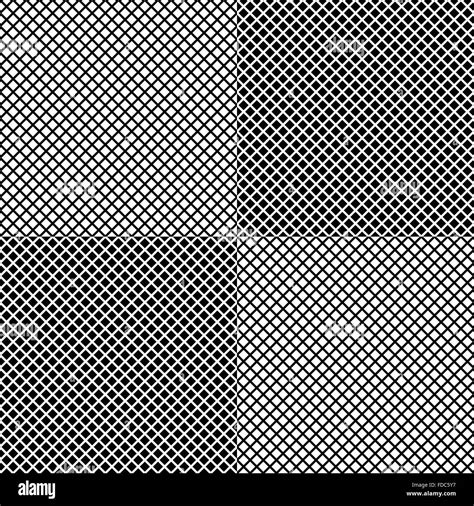 Abstract Mosaic Grid Mesh Background With Square Shapes Seamlessly Repeatable Grating