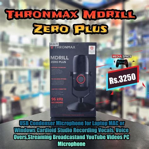 Thronmax Mdrill Zero Plus Usb Mediaspace