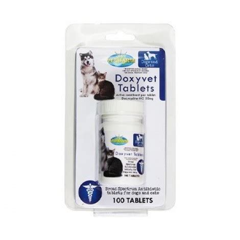 Doxyvet Antibiotic Tablets Cats Kittens