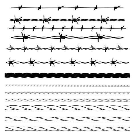 Premium Vector Border Wire Design Border Wire Vector Illustration Eps