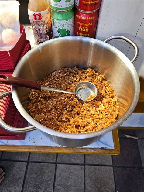 แป้งทอดกรอบ ร้าน กล้วยทอด กล้วยแขกพระราม5 มิชลินไกด์ ตลาดแฮปปี้แลนด์บางกะปิ