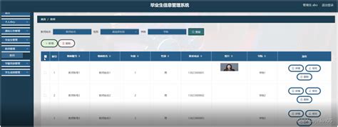java php node js python毕业生信息管理系统【2024年毕设】 毕业生信息管理系统功能模块 csdn博客