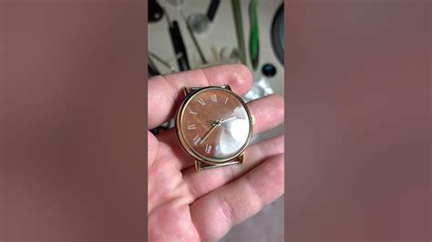 Раритетные часы Ракета-Ренессанс с каменным циферблатом из натуральной ...
