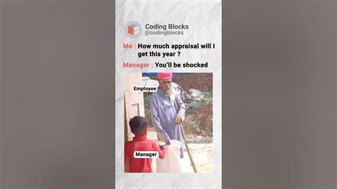 Manager Rocked Employee Shocked Who Else Can Relate Codingblocks