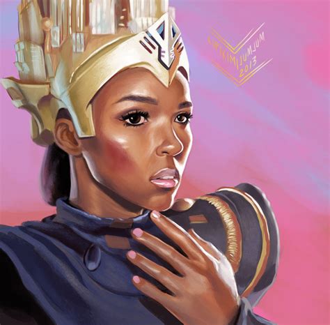 Janelle Monae By Thekupikimijumjum On Deviantart