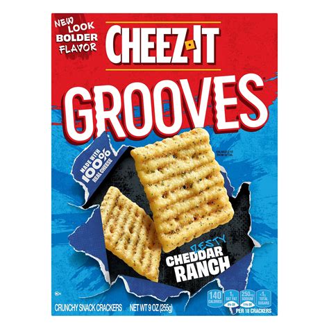 Cheez It Grooves Ranch 9 Oz 12 Pack Stockupexpress