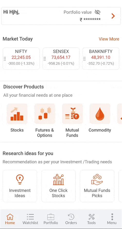 where can i view my existing holdings or portfolio in the all in one app icici direct