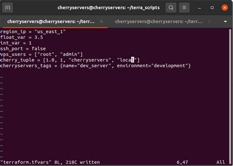How To Use Variables In Terraform With Examples Cherry Servers