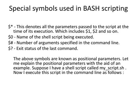 Ppt Bash Shell Scripting Powerpoint Presentation Free Download Id 6102180
