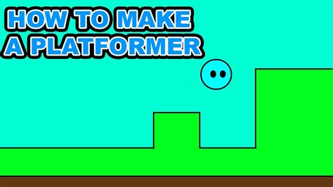 How To Make A Platformer In Gdevelop Super Easy Youtube