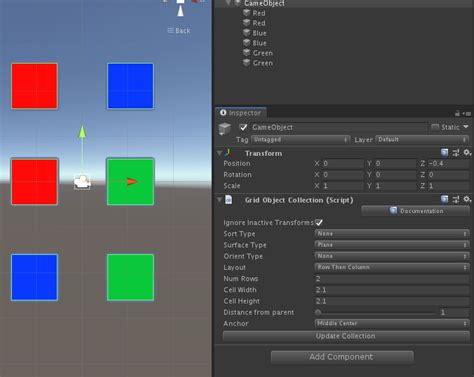 Mrtk 22 Grid Object Collection Inverse Layout Naming And