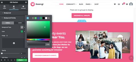 How To Change The Background Color Of Your Captions In Elementor
