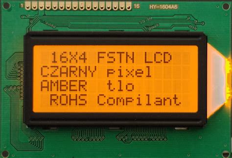 LCD AC 1604A FHA K A E6 C ARTRONIC