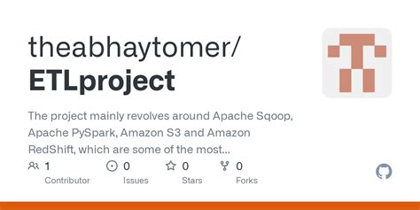 Github Theabhaytomer Etlproject The Project Mainly Revolves Around Apache Sqoop Apache