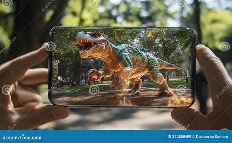 An Augmented Reality Ar Mobile Game Where The Player Interacts With