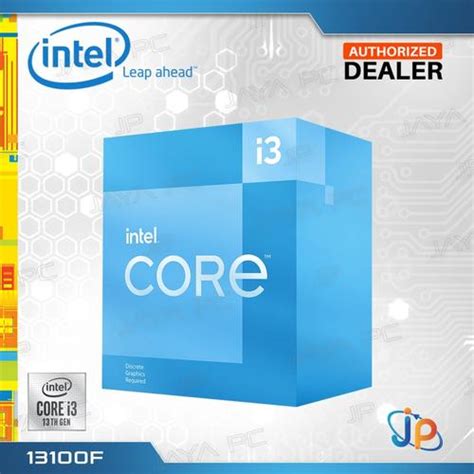 Promo Processor Intel Core I3 13100F Box Raptor Lake Socket LGA 1700 Cicil 0 3x Jakarta Pusat