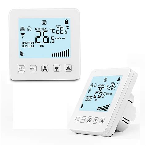 Digital Programmable Damper Fan Thermostat For Cen Vicedeal