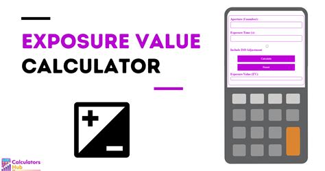 Exposure Value Calculator