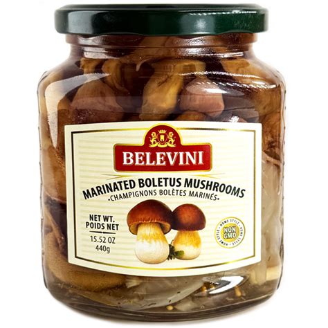 Belevini Marinated Boletus Mushrooms — Mamtakim